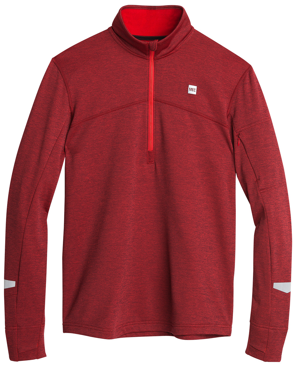 MEC Mission Possible Long Sleeve Zip Tee - Men's | MEC