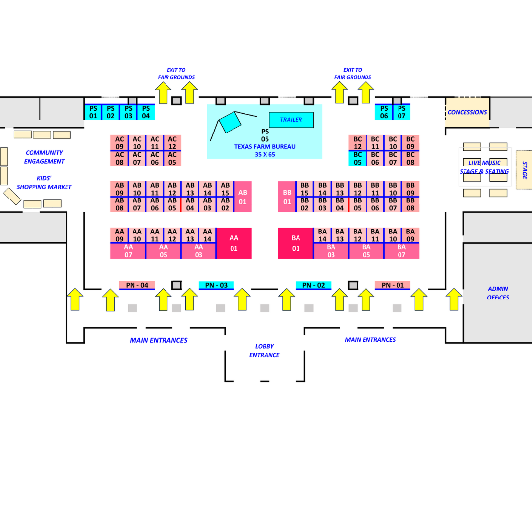 Indoor Registration - Brazos County Expo - Friday, October 17 - Sunday ...