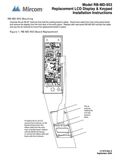RB-MD-953 Mircom Technologies