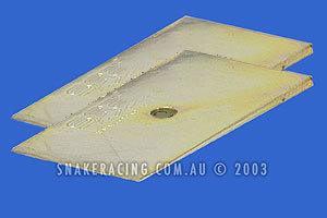 Leaf Spring Castor Wedges - Snake Racing