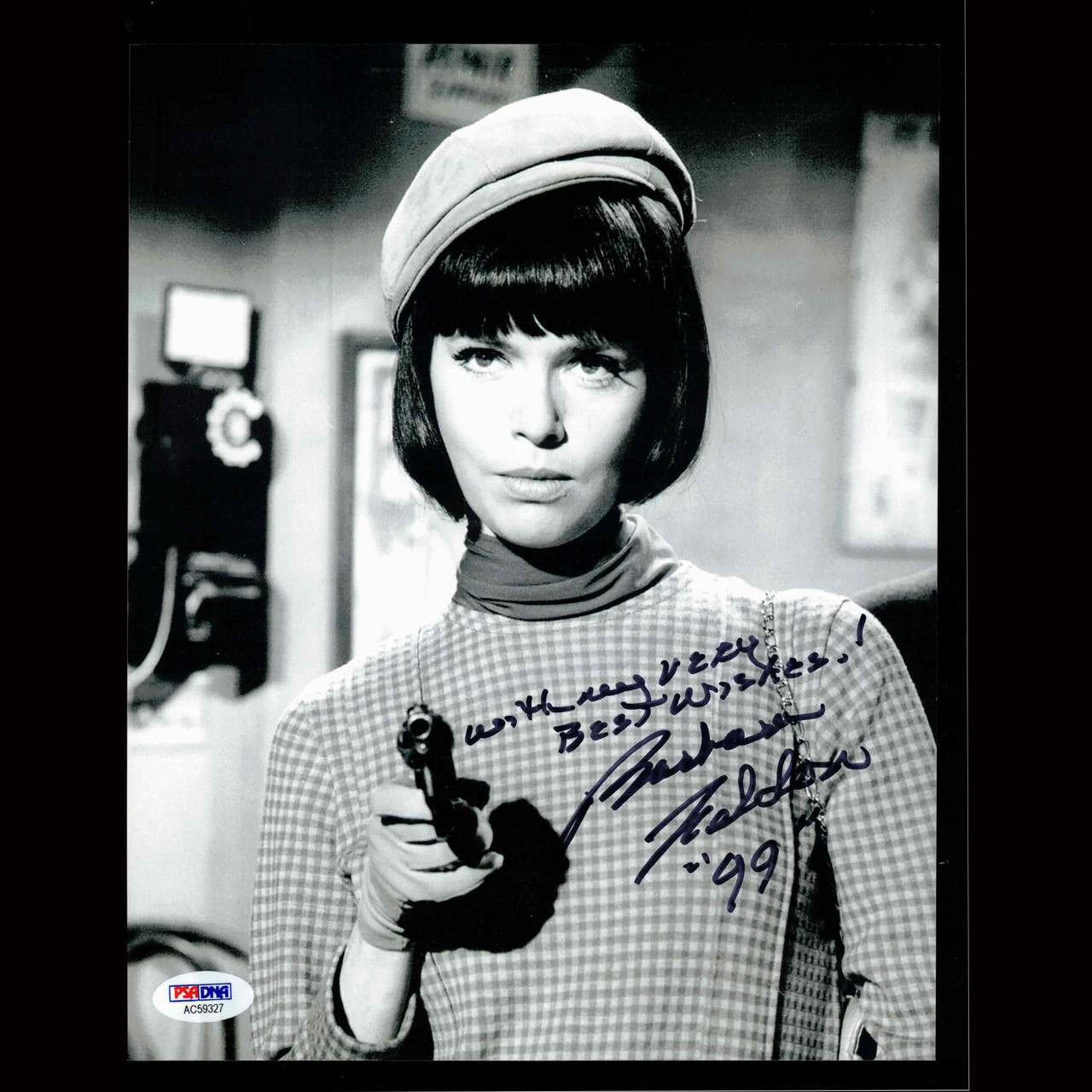 PSA Certified Barbara Feldon Get Smart Agent 99 Signed Autograph 8x10 Photo