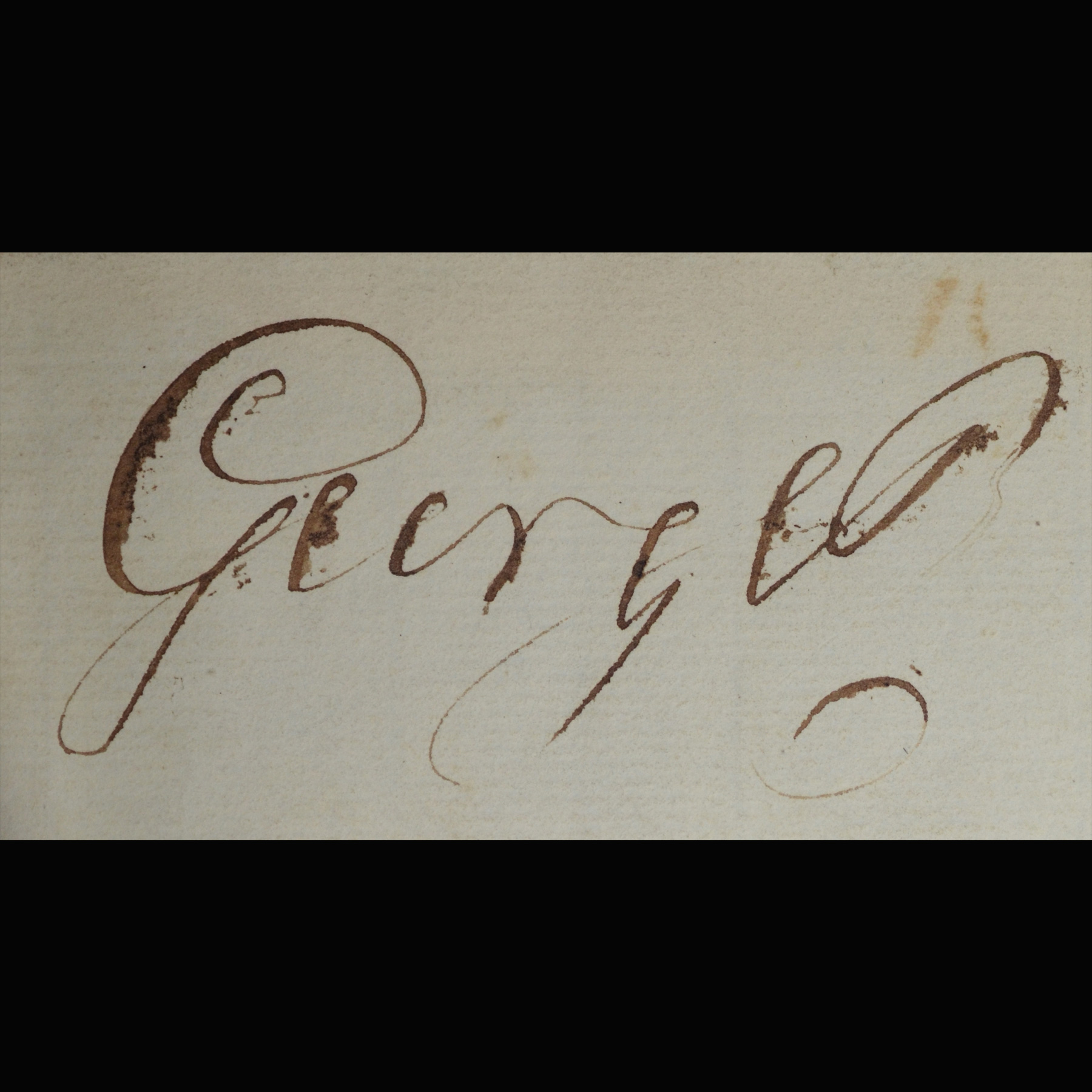 PSA/DNA certified KING GEORGE III (1738-1820) autograph cut | - Signed