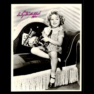 JSA Certified Shirley Temple Autographed Signed 8x10 photo