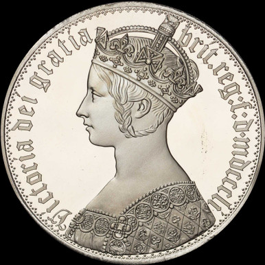 PCGS PR66 1851 Dated Great Britain Gothic Queen Victoria "St. George ...