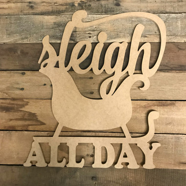 Sleigh All Day Word WS - buildacrosswholesale.com