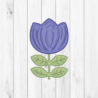 Tulip Shape, Spring Cutouts, Kids Shape Unfinished Wood Cutout ...