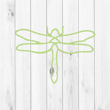 Dragonfly Outline, Basic Shape, Unfinished Wood Craft Shape ...