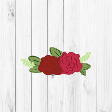 Spring Flowers, Spring Shape Unfinished Wood Cutout ...
