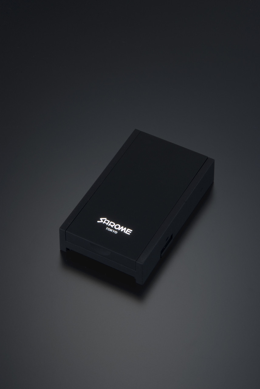 Sarome SD41 Flint Lighter - Black Epoxy Resin - Cigar Hut