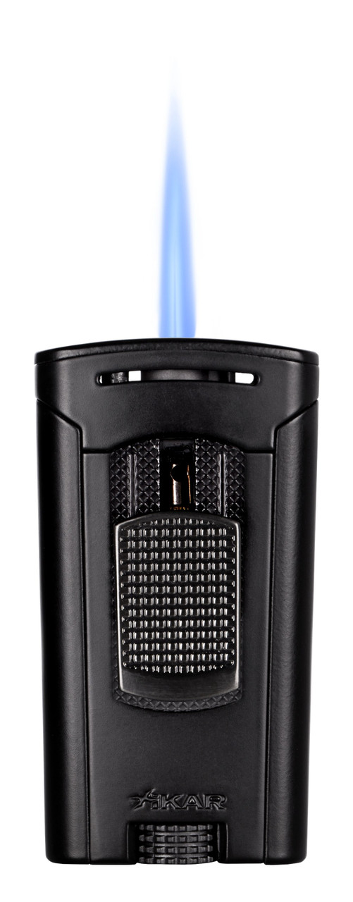 Astral Single Jet Lighter - Black - Cigar Hut