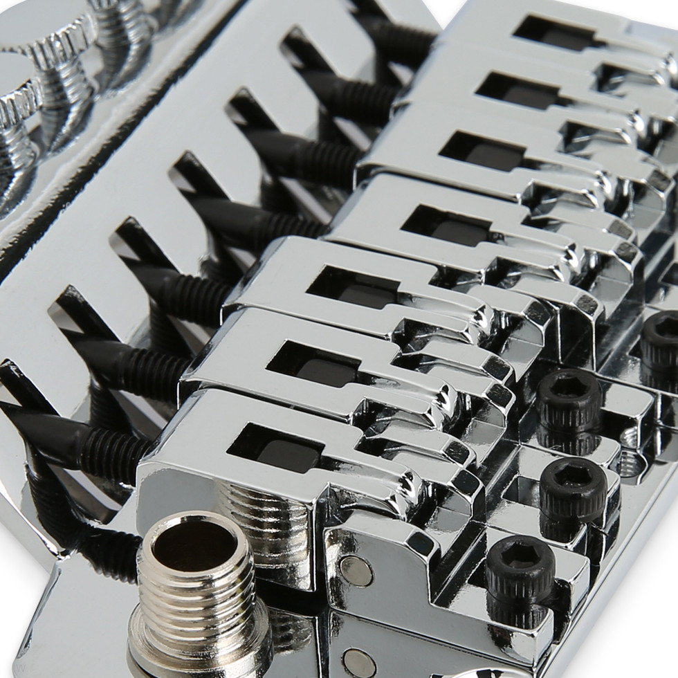 Floyd Rose Style Double Locking 7-string Tremolo w/Steel Plate
