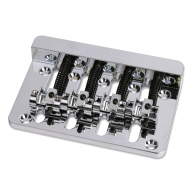 Piezo Saddle Bass Bridge with Open Rail Plate / 4-string