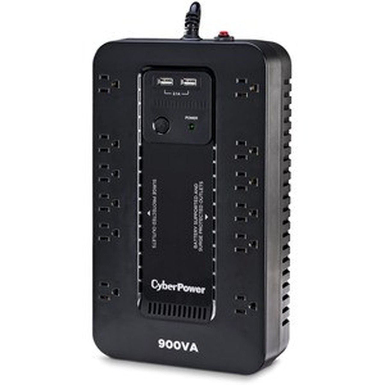 ST900U CyberPower 900VA UPS 12 Outlets Compact | FleetNetwork.ca