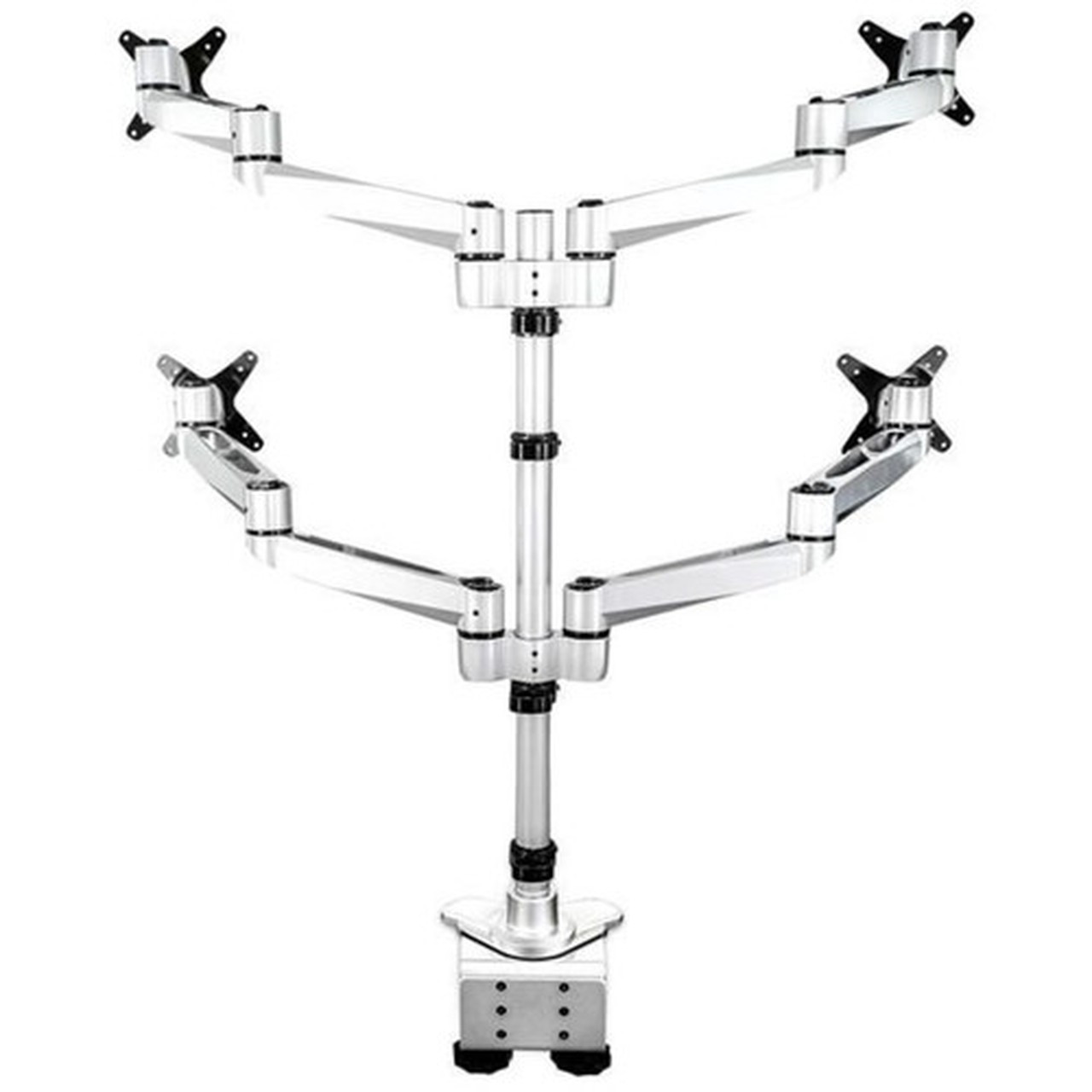 StarTech.com Desk Mount Quad Monitor Arm 4 VESA ARMQUADPS