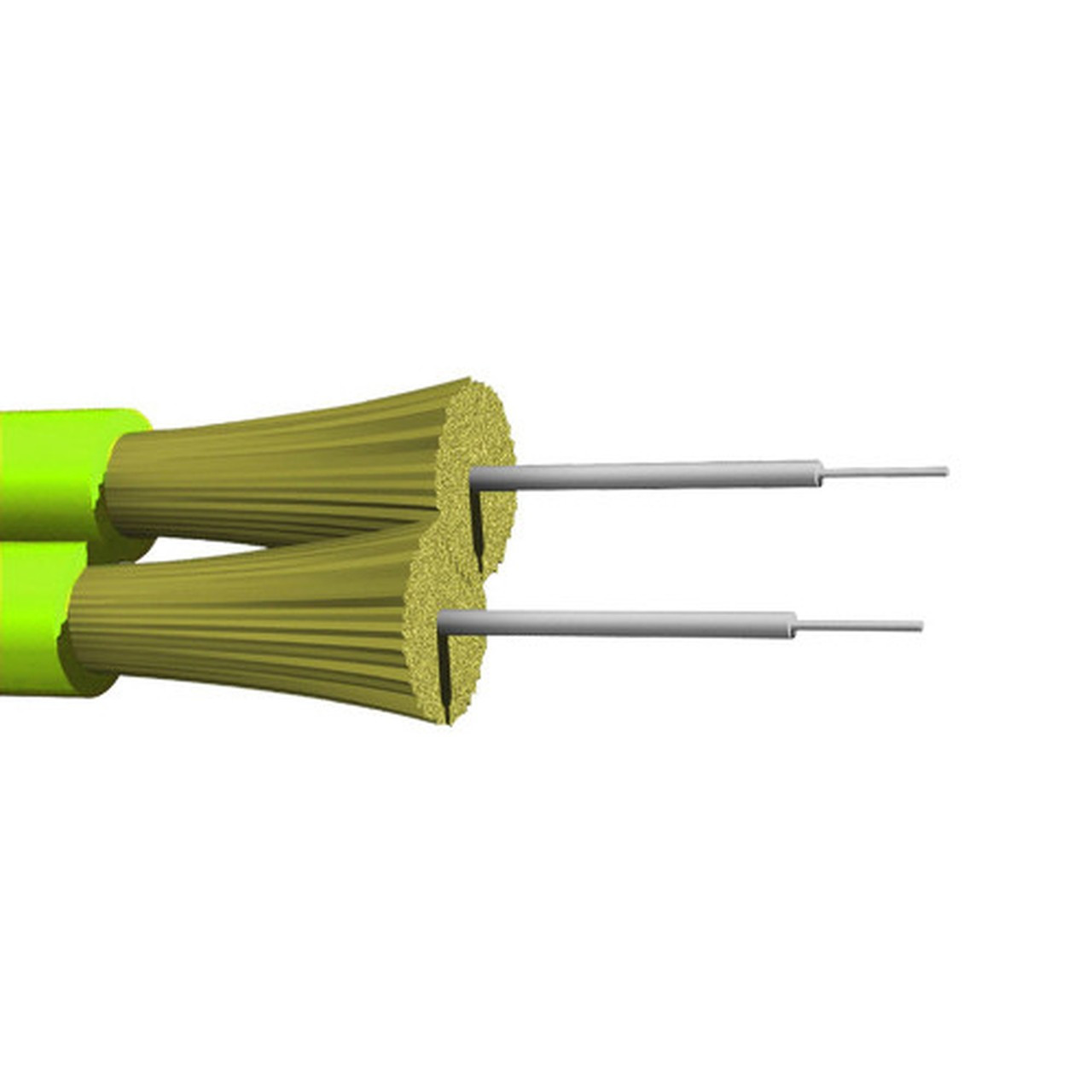 OM5 Multimode 50 Micron Duplex Fiber Zip FN-BK-F2Z-OM5B-LR