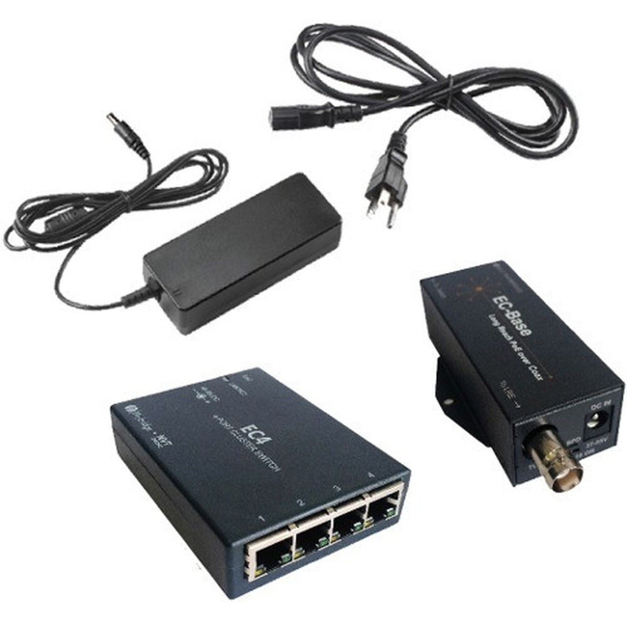NVT Phybridge 4 Port EC Extender Kit 4 x NV-EC-04-XKIT