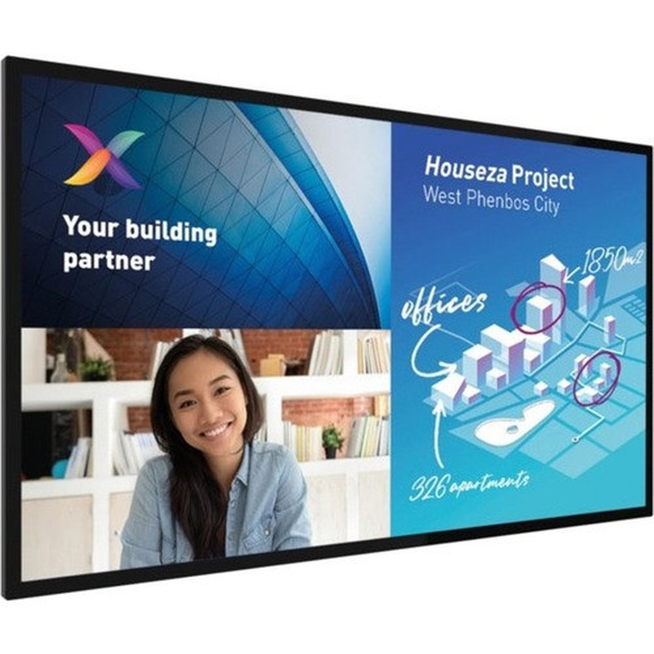 Philips Signage Solutions C-Line Display 75" 75BDL6051C/00