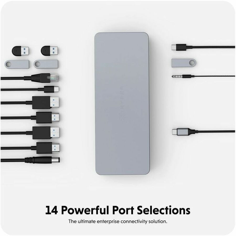 Hyper 14-Port USB-C Docking Station for HD-GD1000-US