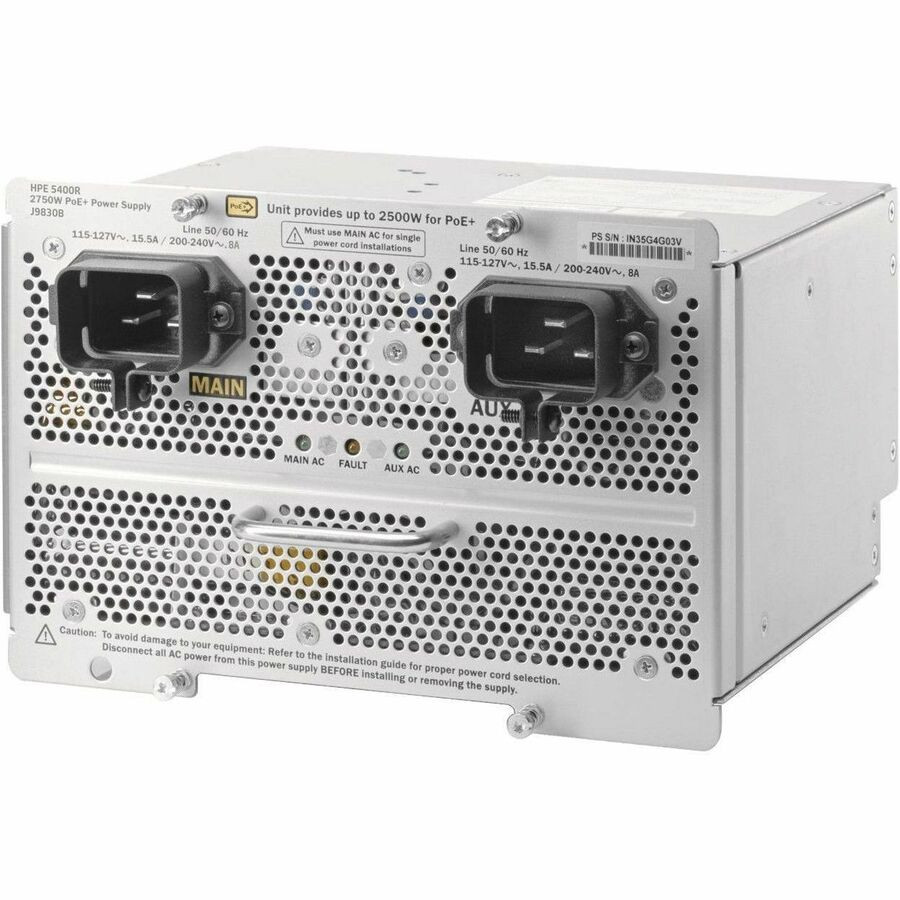 HPE 2750W Power Supply - Plug-in Module (J9830BR)