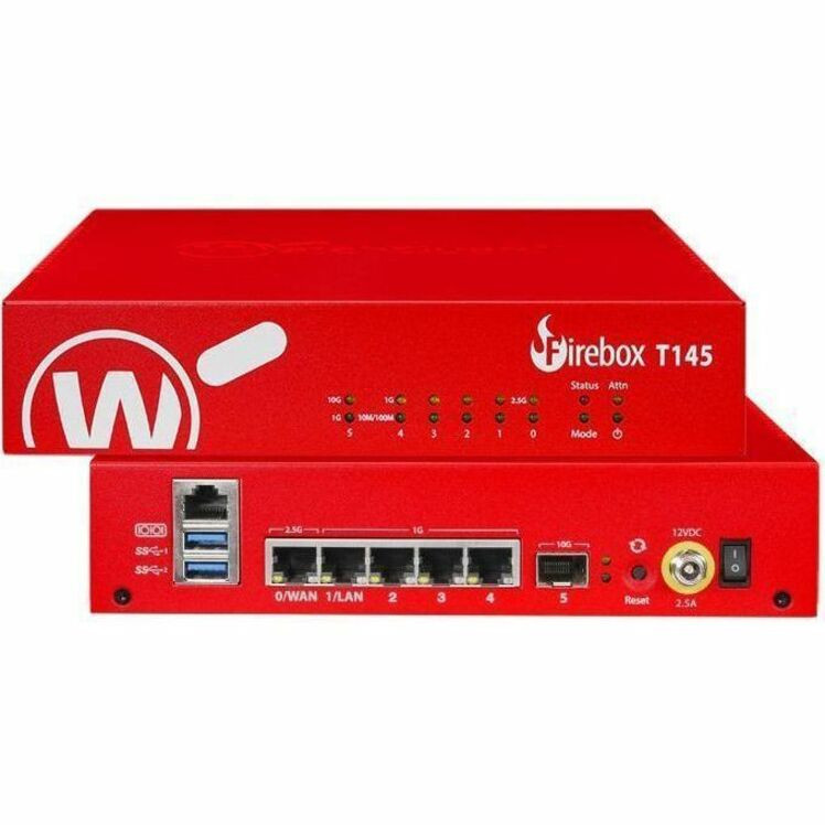 WGT145415 WatchGuard Firebox T145 5-Port Firewall | FleetNetwork.ca