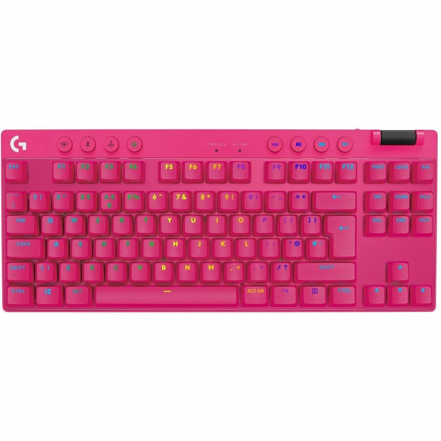 Logitech G PRO X TKL Gaming Keyboard - Cable Connectivity - (920-013133)