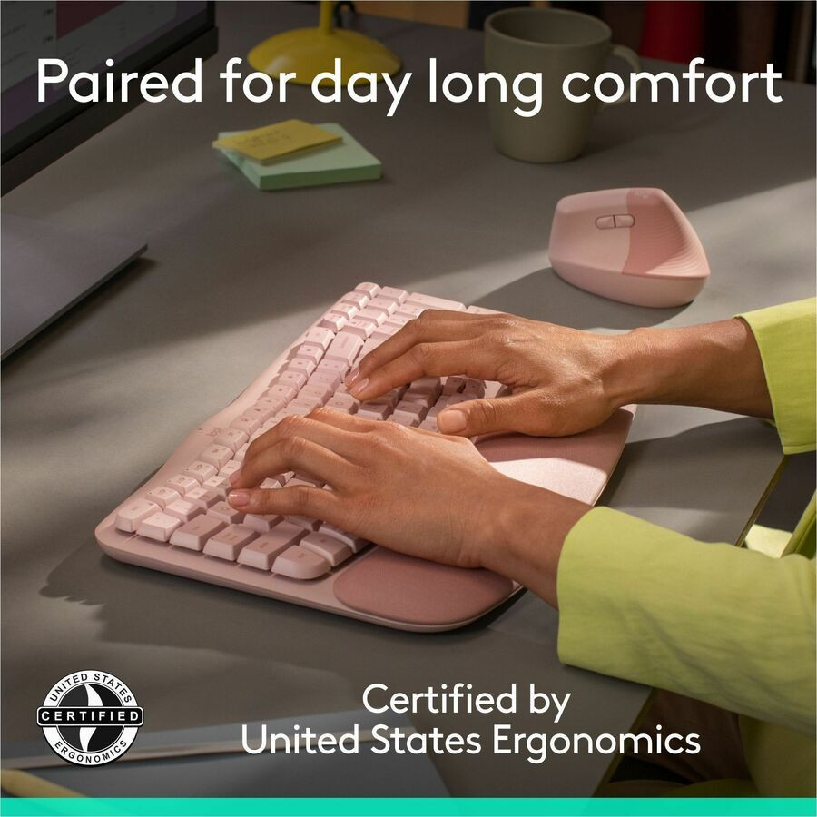 Logitech Wave Keys and Lift Combo - USB Plunger Wireless - (920-013612)