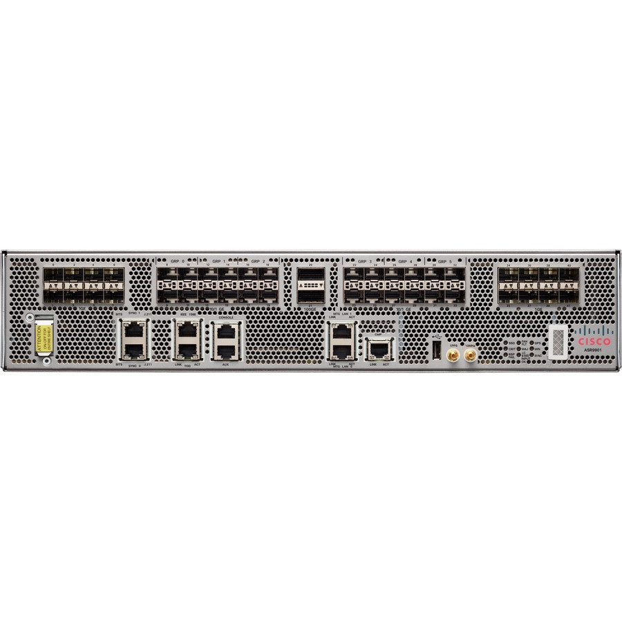 Cisco ASR 9901 Router - 42 Ports - Management Port - 42 - - (ASR-9901)