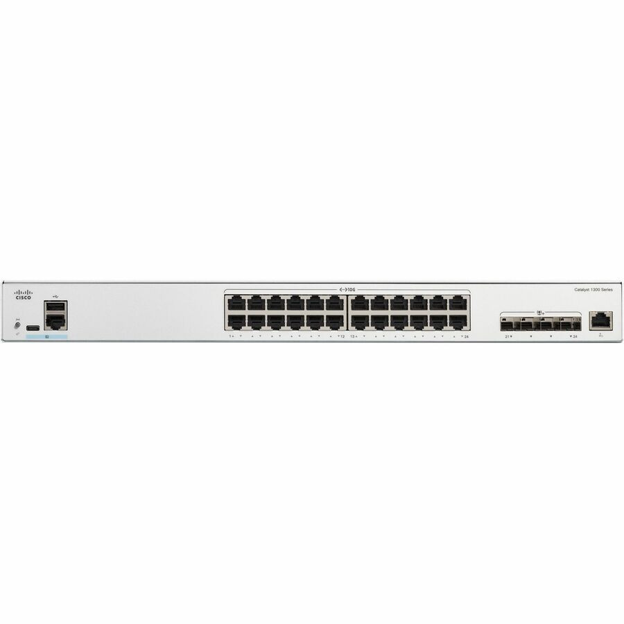 Cisco Catalyst 1300 C1300-24XT Layer 3 Switch - 20 Ports - (C1300-24XT-RF)