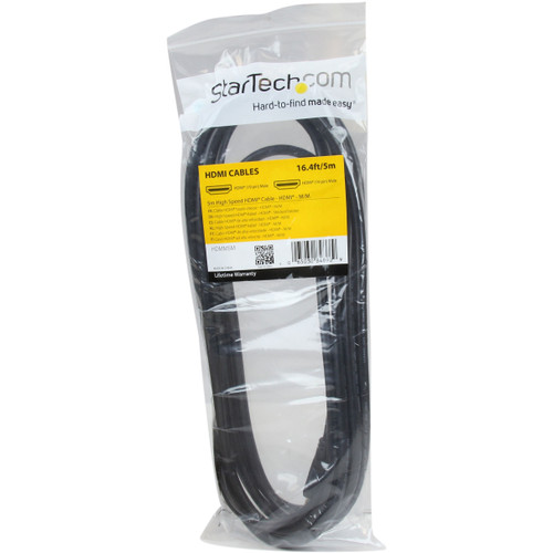 StarTech.com 5m High Speed HDMI Cable Ultra HD 4k x HDMM5M
