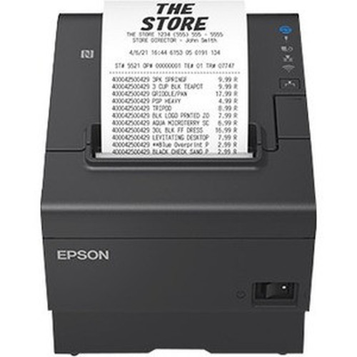 Epson Tm-t88vii-052 Thermal Receipt Printer Black C31CJ57052