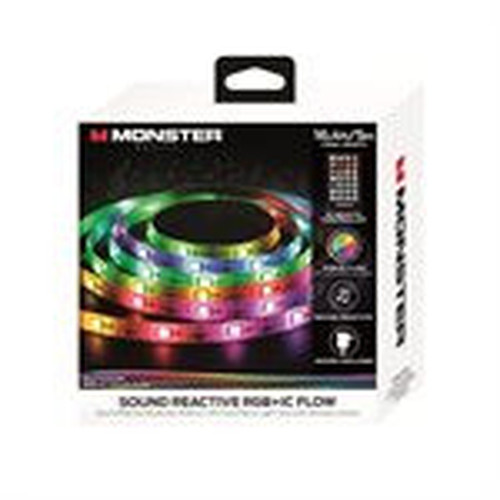 Monster - Multicolor & Multi-White Outdoor LED Light Strip - 16.4ft ...