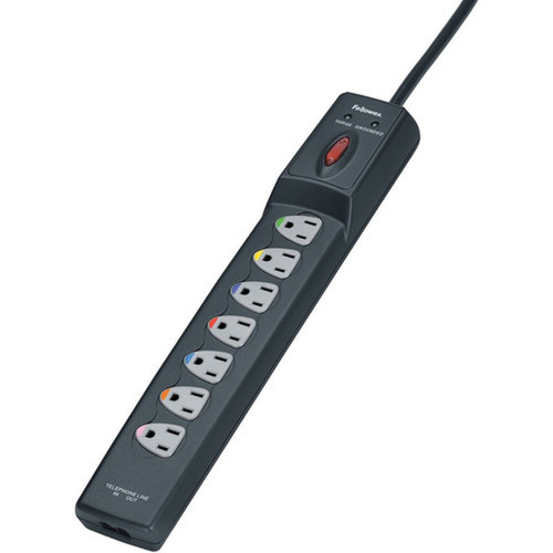 7 Outlet Power Guard Surge Protector with 6' cord - 7 x AC (99110)