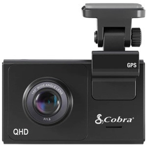 Cobra Single-View Smart Dash Cam with Rear-View Accessory - (SC200)