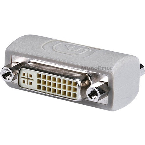 Monoprice DVI Coupler (Female to Female) - 1 x DVI Video - (3618)