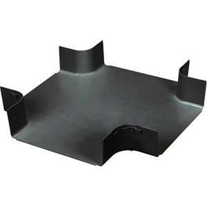 Panduit FiberRunner® Four Way Cross Black FRFWC12X4LBL