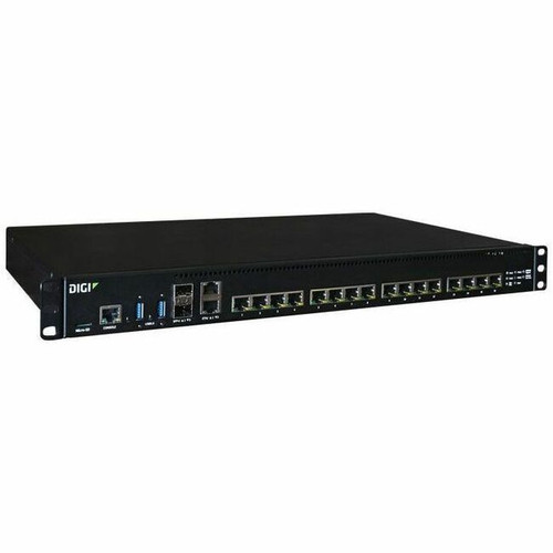 Digi Connect EZ 16 MEI - Serial Server, 16-port, US Power - (EZ16-C100-US)