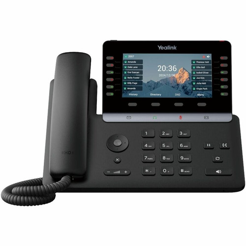 Yealink SIP-T85W IP Phone - Corded - Corded/Cordless - DECT (1301220)