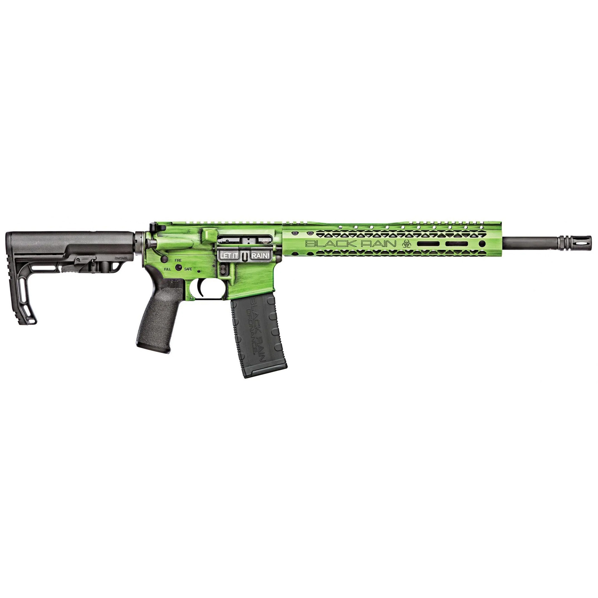 Black Rain Ordnance Spec+ CALIFORNIA LEGAL - .223/5.56 - Zombie Green ...