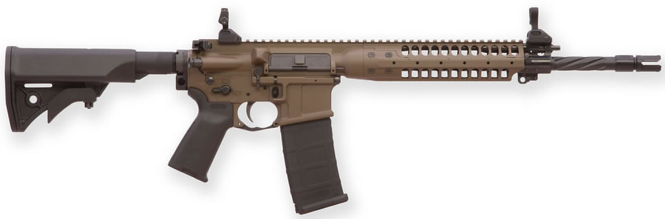 LWRC IC-Enhanced CALIFORNIA LEGAL - .223/5.56 - Patriot Brown - Wilde ...