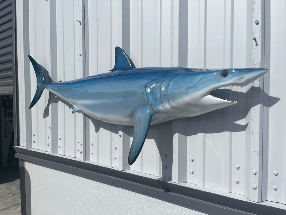 57" Mako Shark Half Mount Replica - Lifelike & Detailed | Mount This ...