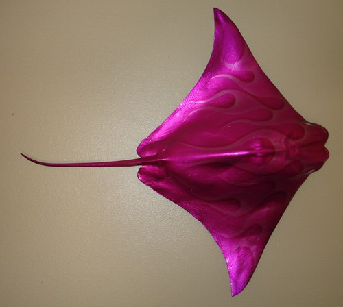 40 Inch Pink Hot Rod Ray Half Sided Mount Replica