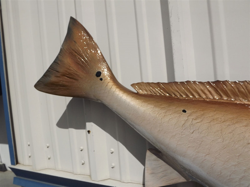 48 Inch Redfish Fish Mount Replica Reproduction For Sale