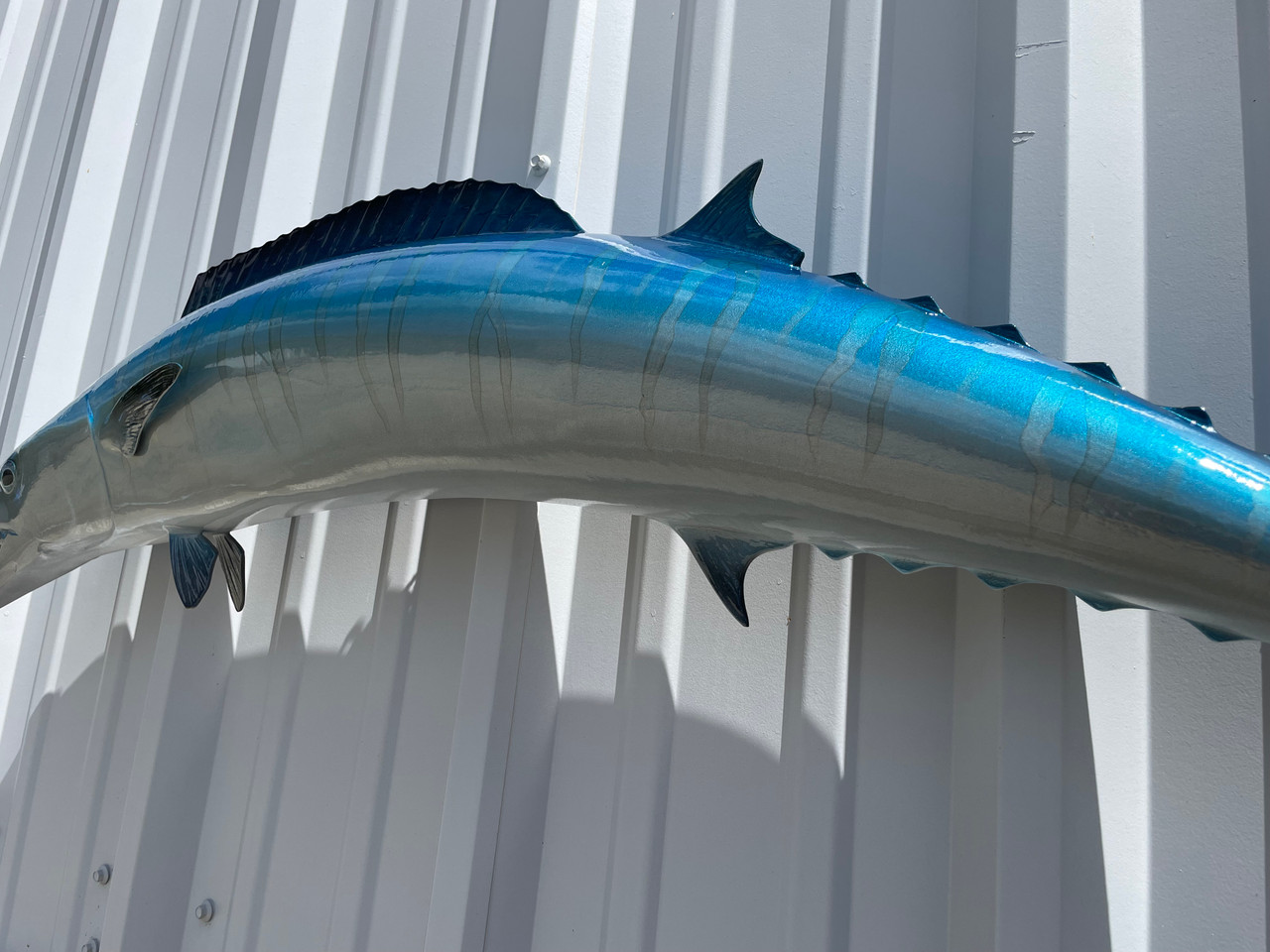 48 Inch Wahoo Two Sided Wall Mount Fish Replica