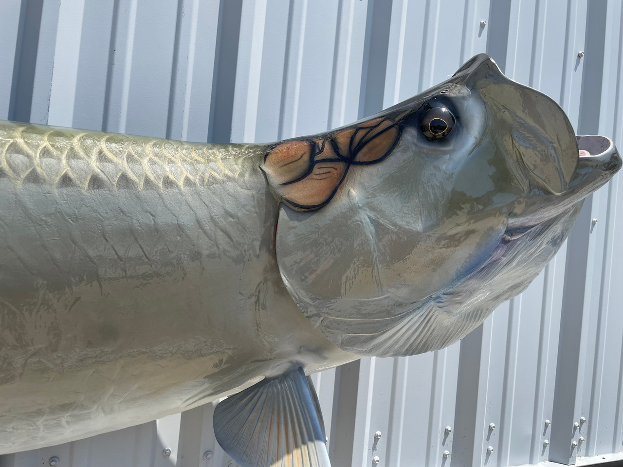 84 Inch Tarpon Fish Mount Replica | In Stock And For Sale