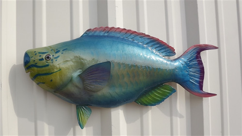 40 Inch Redfish Half Mount Redfish Half Sided Fish Replica
