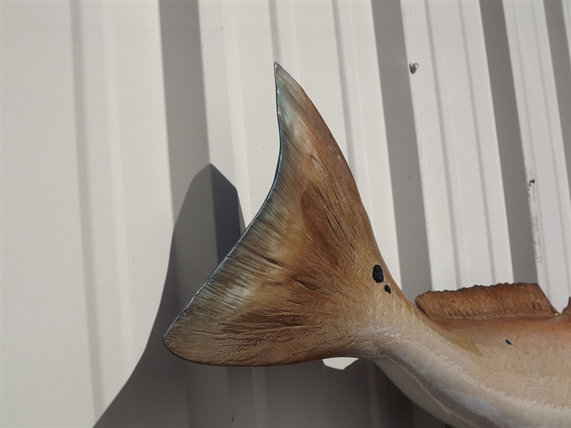 48 Inch Redfish Fish Mount Replica Reproduction For Sale