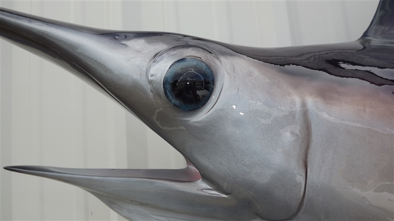 95 Inch Broadbill Swordfish Fish Mount Replica Reproduction For Sale