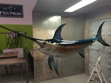106 Inch Swordfish 3D Suspension Mount Replica For Sale