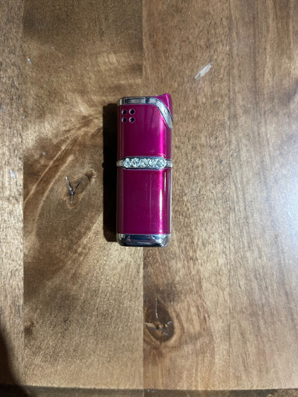 Womens Rhinestone Butane Torch Style Lighter |By the Case|