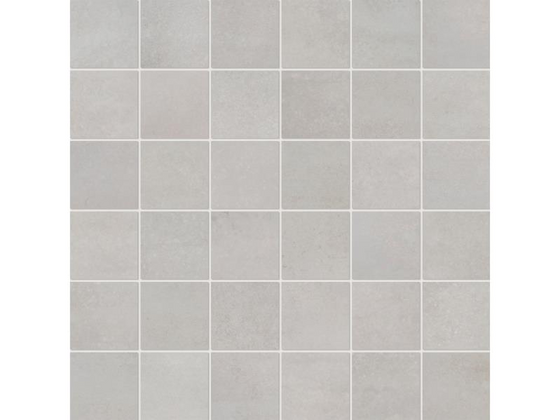 Adobe White 2x2 Square Mosaic Tile